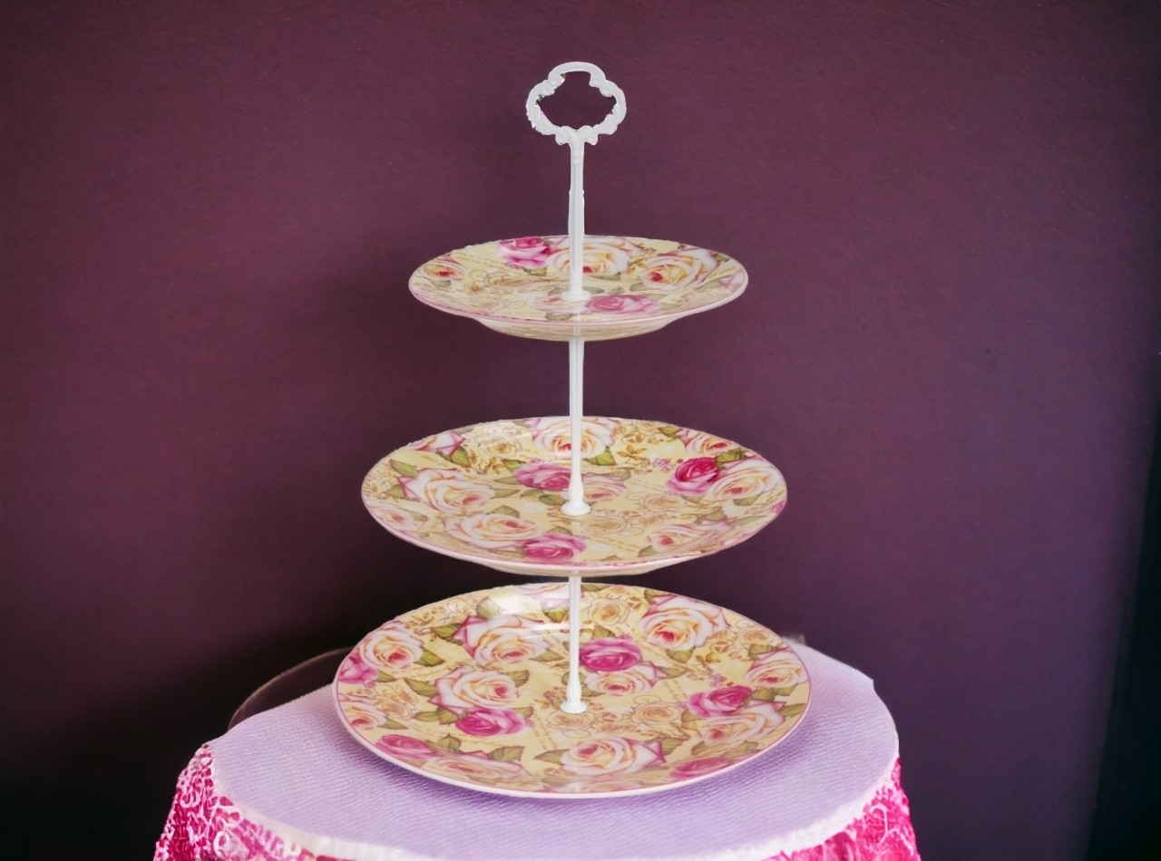 Vicenza Piring Susun Kue Mawar PA25 | Toko Resmi Vicenza