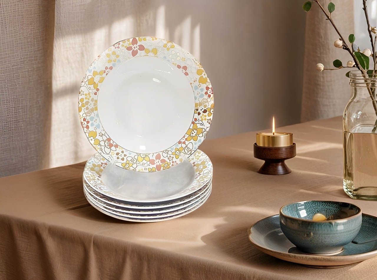 Vicenza Piring Makan Poppy B179 6 Pcs 9 Inch (22,8 cm)